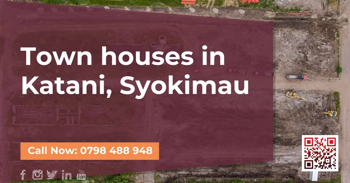 Town Houses for Sale in Katani, Syokimau | 2025 Listings