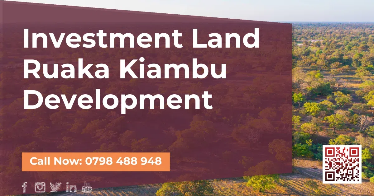 Investment Land for Sale in Ruaka, Kiambu | 2025 Prices
