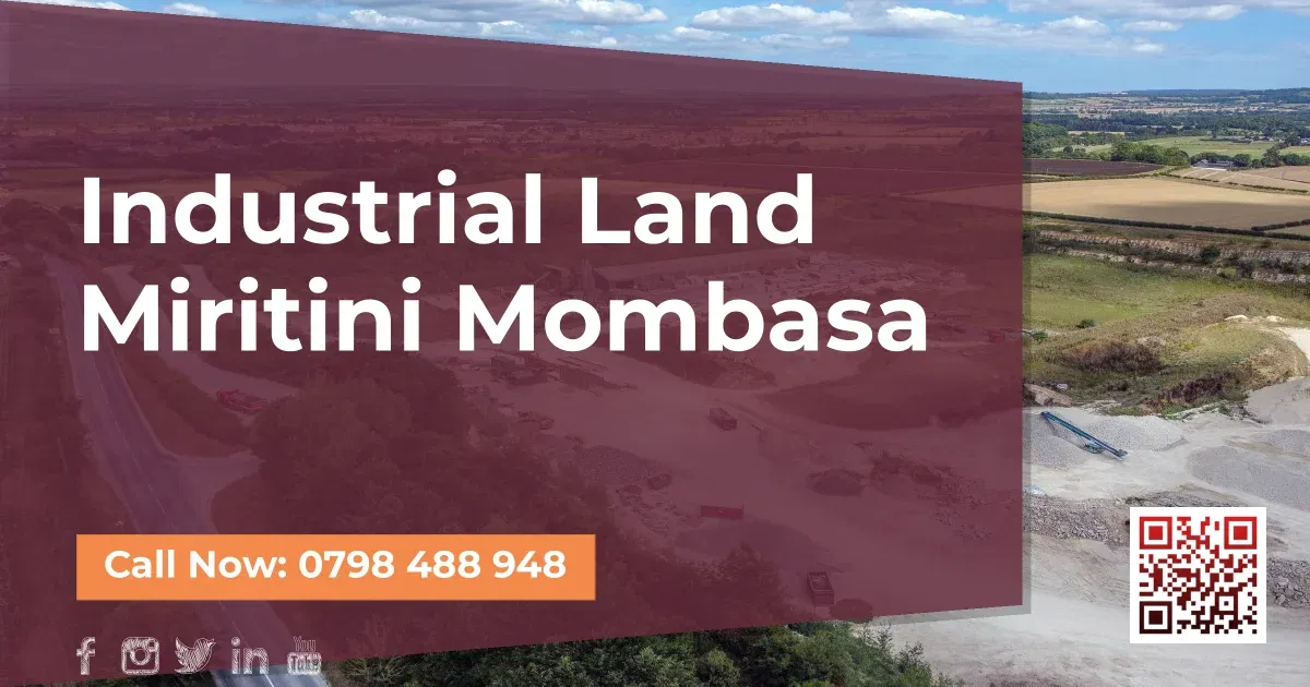 Industrial Land for Sale in Miritini | Factory & Warehouse Plots 2025