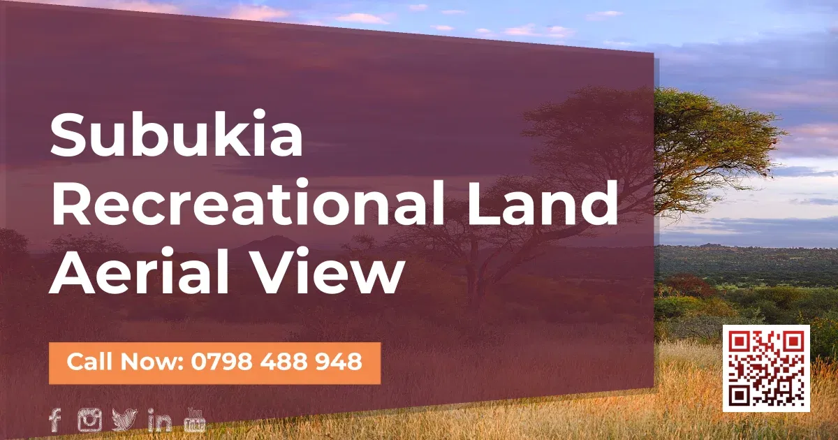 Recreational Land for Sale in Subukia, Nakuru | 2025 Prices